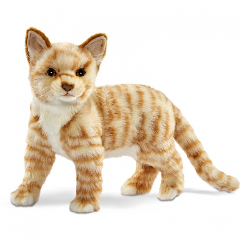 Hansa Realistic Ginger Cat Puppet | Teddy Town Gifts