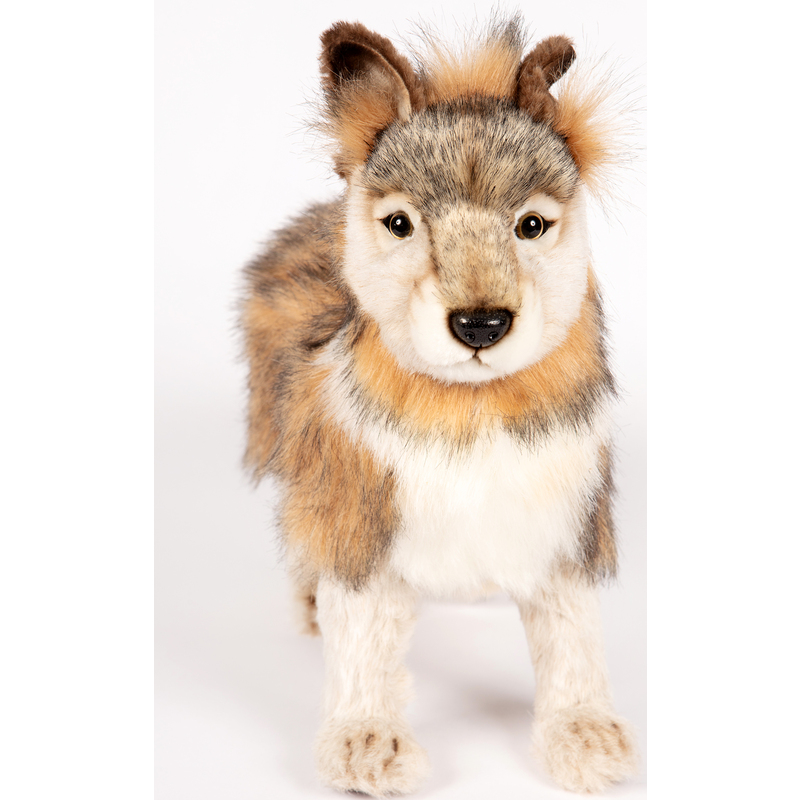 Hansa Grey Wolf Cub | Teddy Town Gifts