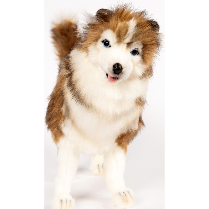 Hansa Plush Siberian Husky Soft Toy 4824 | Teddy Town Gifts