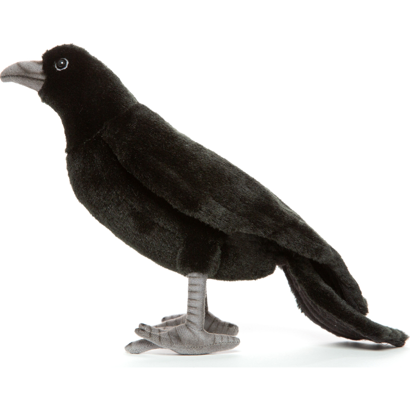 Hansa Plush Black Crow Soft Toy 6266 | Teddy Town Gifts
