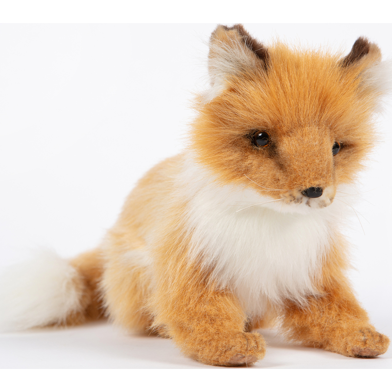 Hansa Plush Fox Sitting Soft Toy 6996 | Teddy Town Gifts