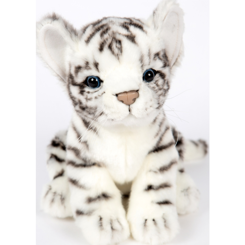 Buy Hansa Tiger Cub White Plush Soft Toy | Teddy Town Gifts