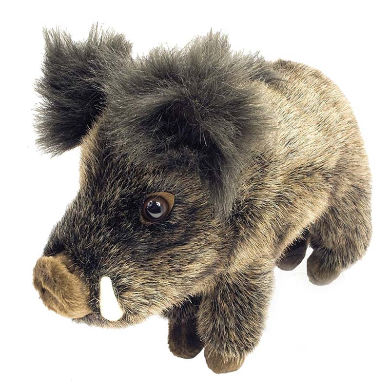 Wild Boar 29cm Plush Soft Toy By Hansa | Teddy Town Gifts