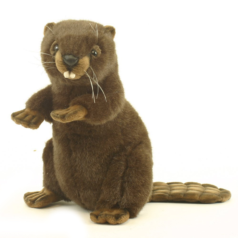 Buy Hansa Beaver Realistic Soft Toy | Teddy Town Gifts