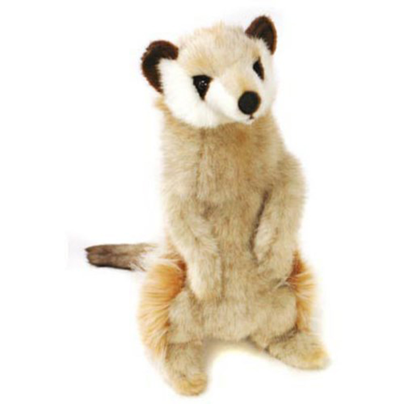 Meerkat sitting 32cm Plush Soft Toy By Hansa | Teddy Town Gifts