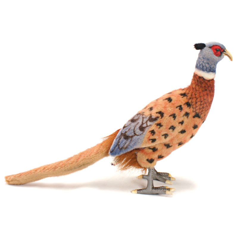 Hansa Plush Pheasant Soft Toy Bird 3846 | Teddy Town Gifts